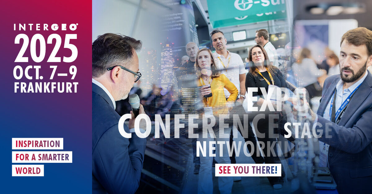 INTERGEO 2025: rmDATA ist für Sie dabei.